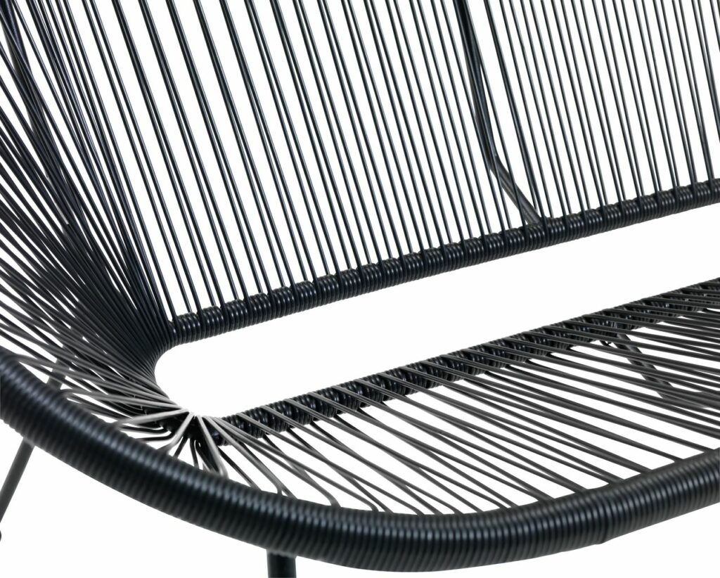 Lounge sofa UBBERUP 2 pers. black - JYSK