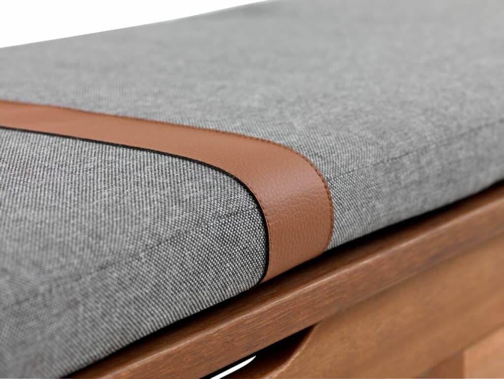 Storage box KARLBY W128xH43xD42 hardwood - JYSK