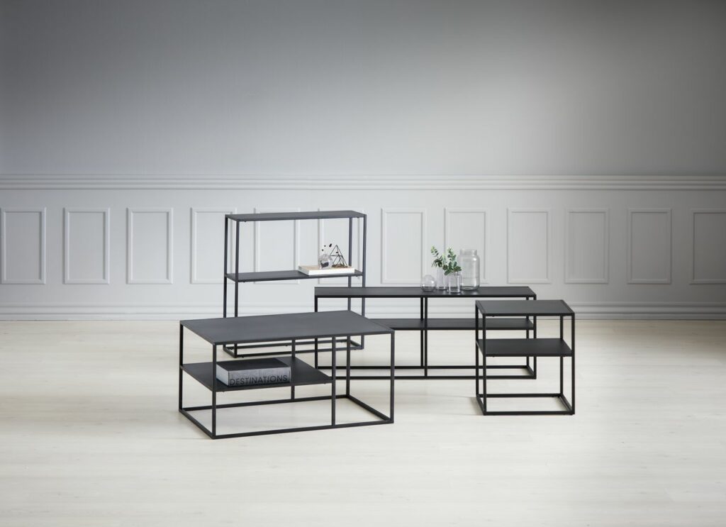 Console table VIRUM 26x80 black - JYSK