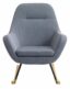 Rocking chair NEBEL light blue - JYSK
