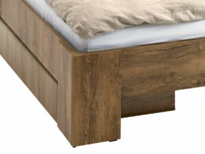 Bed frame MANDERUP 160x200 incl. slats wild oak - JYSK