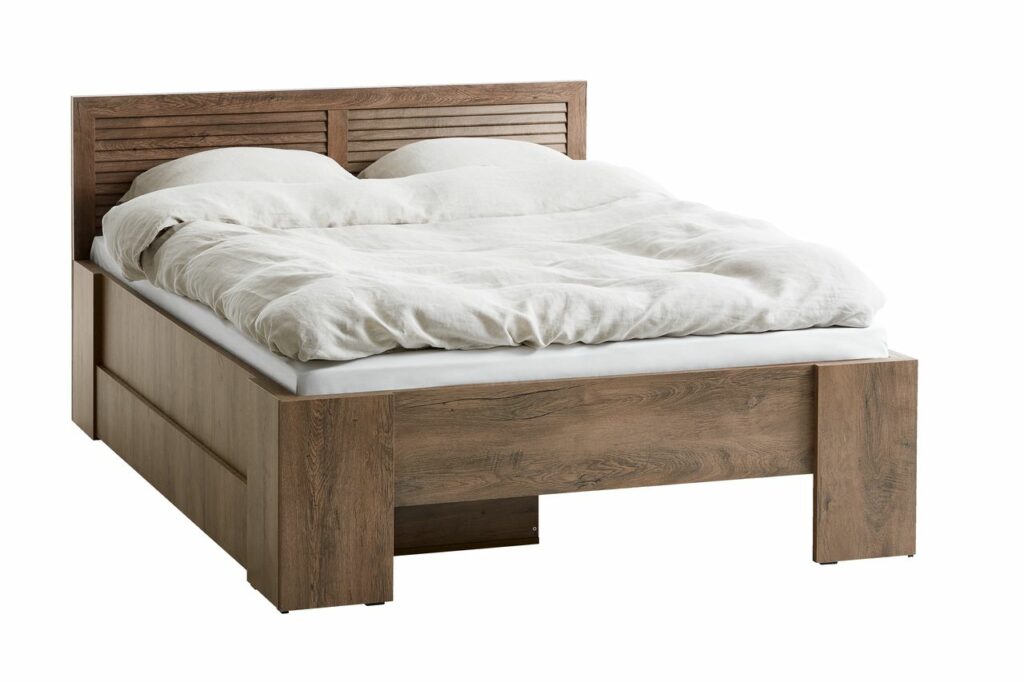 Bed frame MANDERUP 160x200 incl. slats wild oak - JYSK