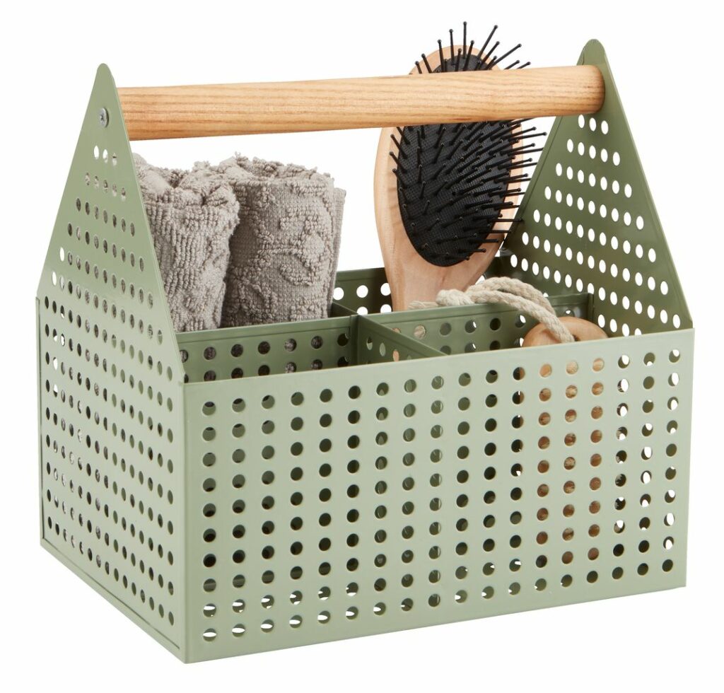 Storage box VICKLEBY W15xL20xH20 green - JYSK