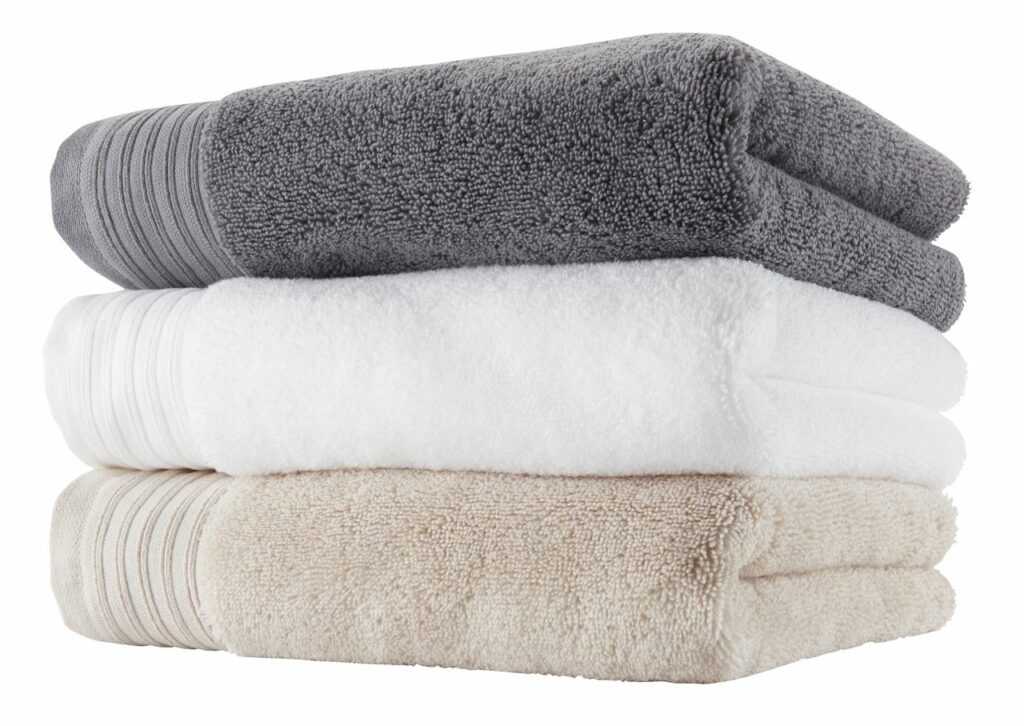 Hand towel SORUNDA 50x100 grey KRONBORG - JYSK