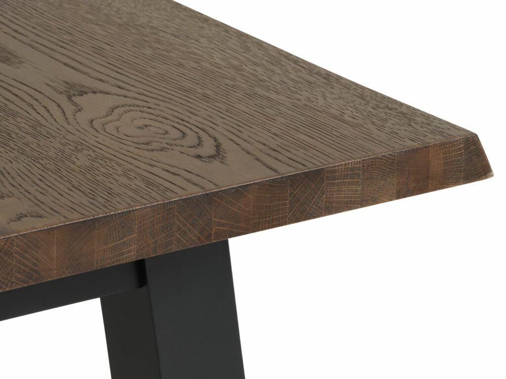 Dining table SKOVLUNDE 90x160 dark oak - JYSK