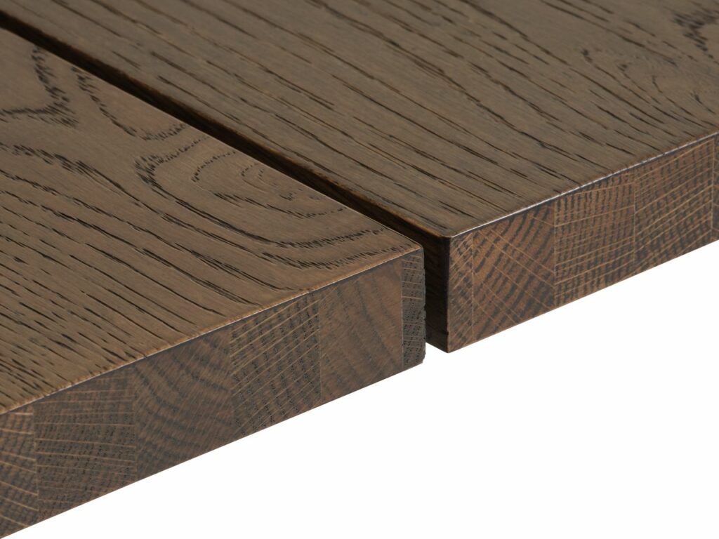 Dining table SKOVLUNDE 90x160 dark oak - JYSK