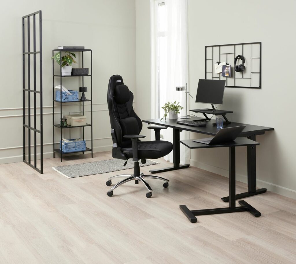 Monitor stand SULDRUP black - JYSK