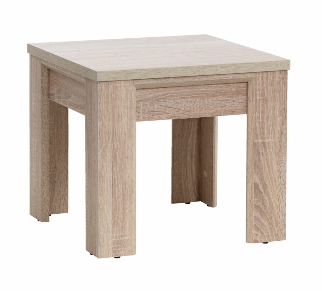 End table HALLUND 50x50x45 cm oak - JYSK