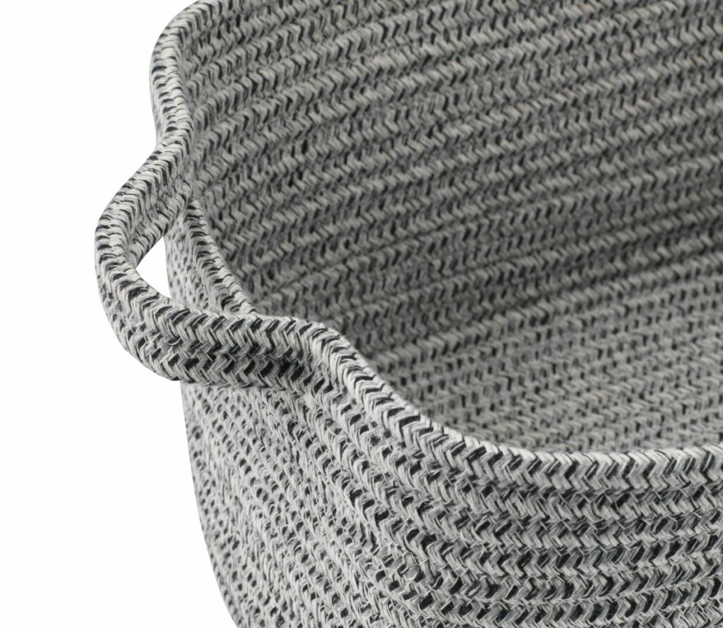 Basket DANTE W24xL35xH17cm grey - JYSK