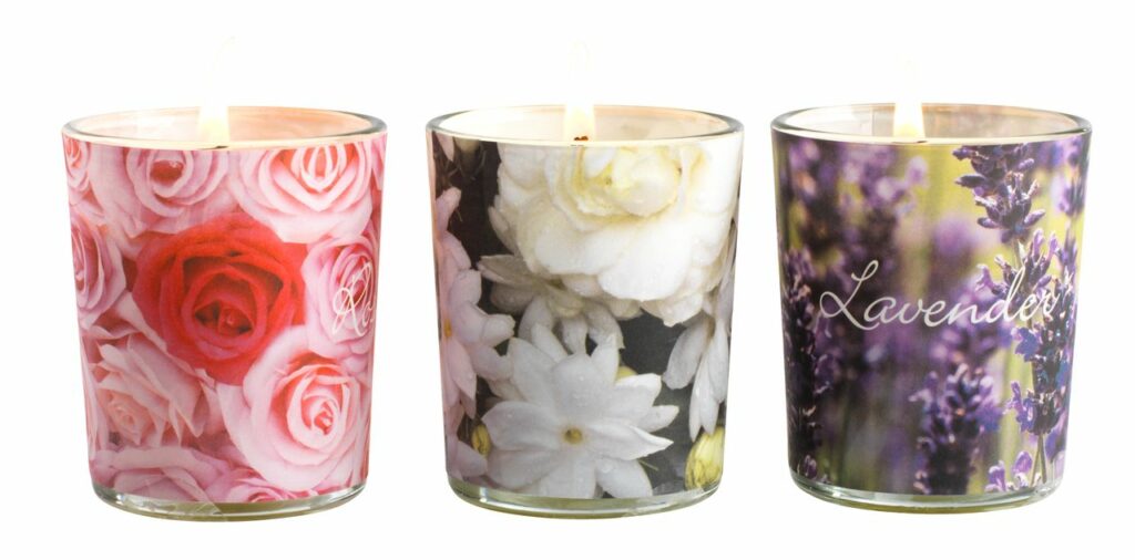 Candle GERLEF #6xH7 w/scent ass. SDP - JYSK