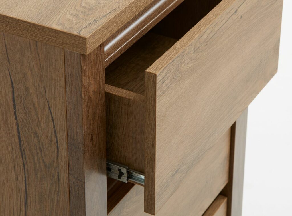 5 drawer chest VEDDE wild oak - JYSK