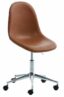 Office chair JONSTRUP cognac/chrome - JYSK