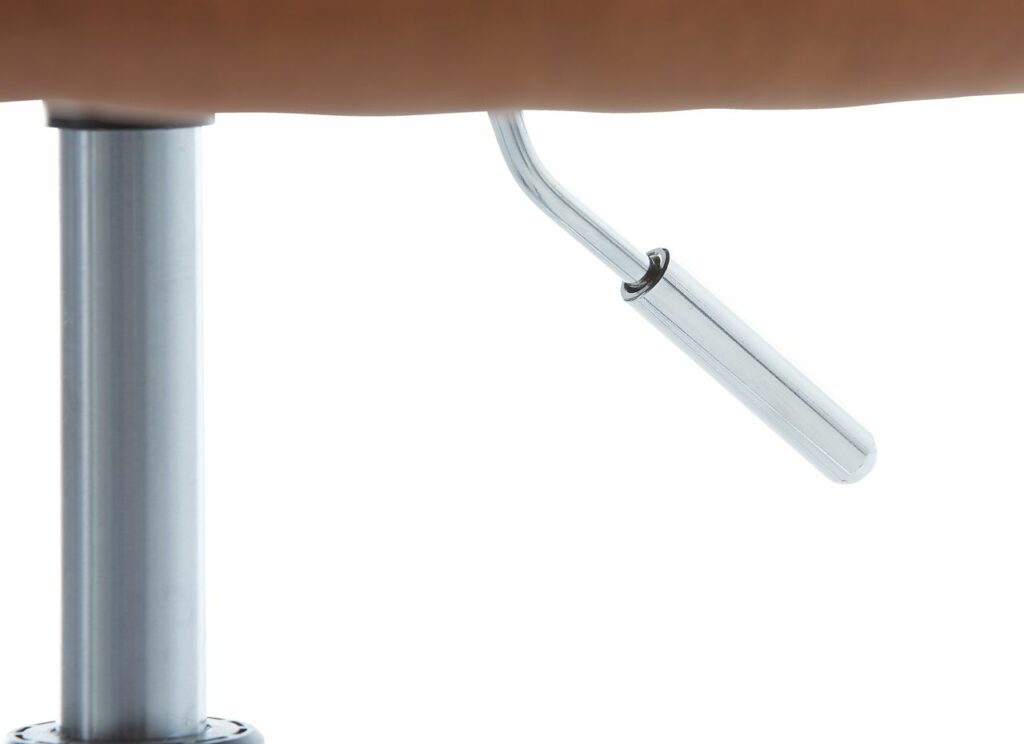 Office chair JONSTRUP cognac/chrome - JYSK