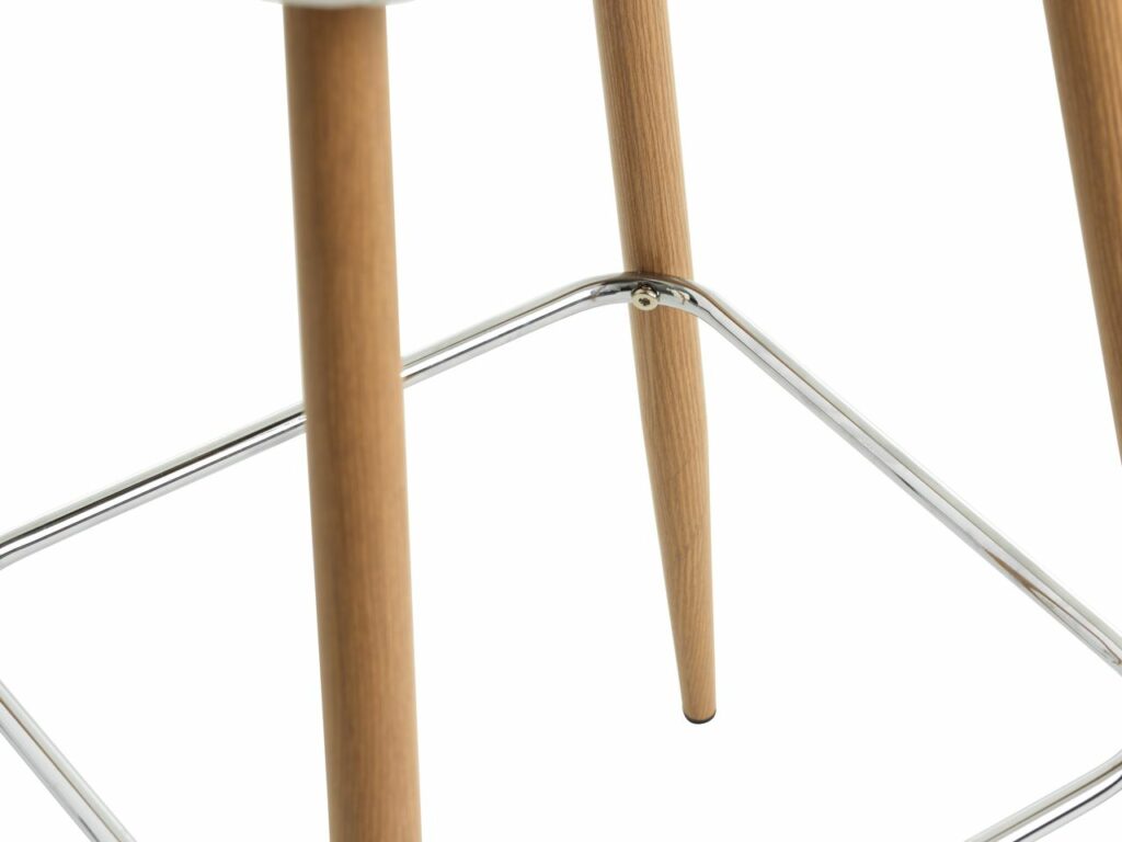 Bar stool JONSTRUP white/oak - JYSK