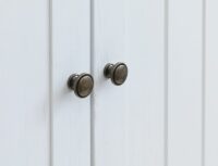 Wardrobe MARKSKEL 112x210 white/oak - JYSK