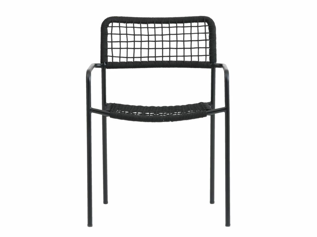 Stacking chair LABING black - JYSK