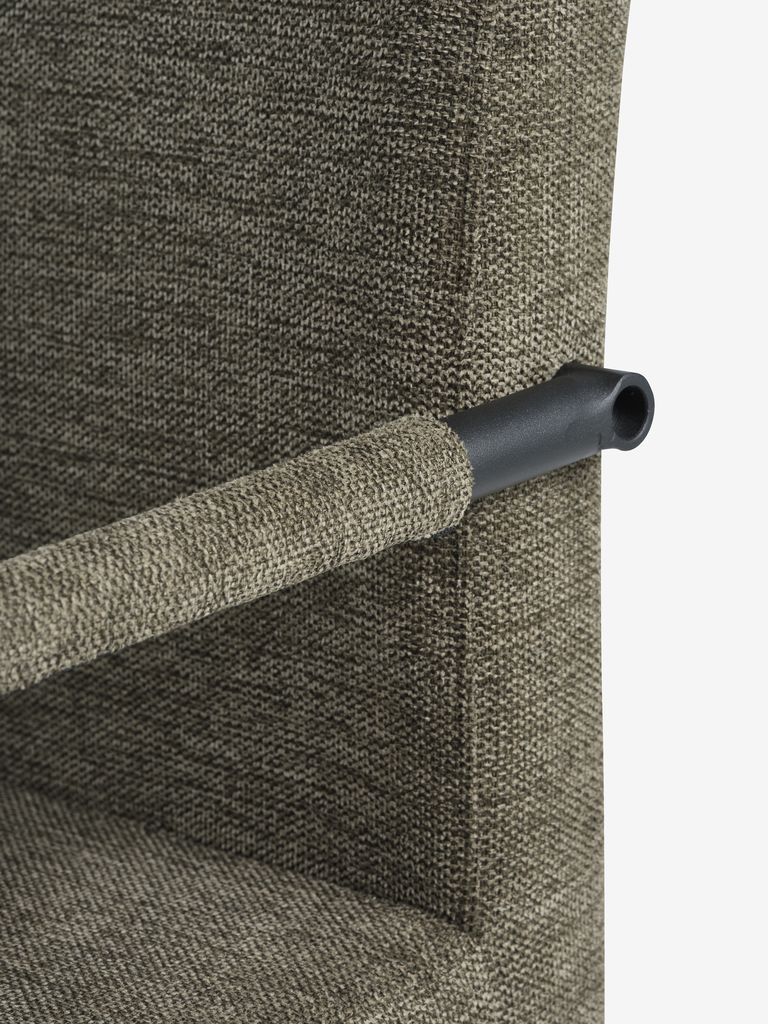 Dining chair ESPE olive/black - JYSK