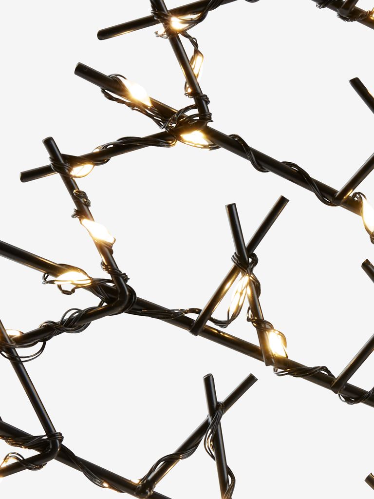 LED light tree GILLING W6xL24xH33cm w/70LED and timer - JYSK