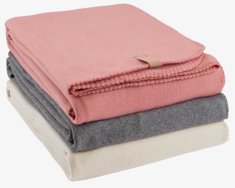 Fleece throw DAGLILJE 130x170 rose - JYSK