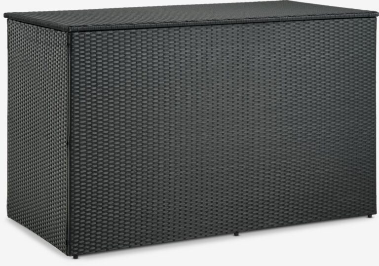Garden storage box STEINKJER W155xH95xD81 black - JYSK