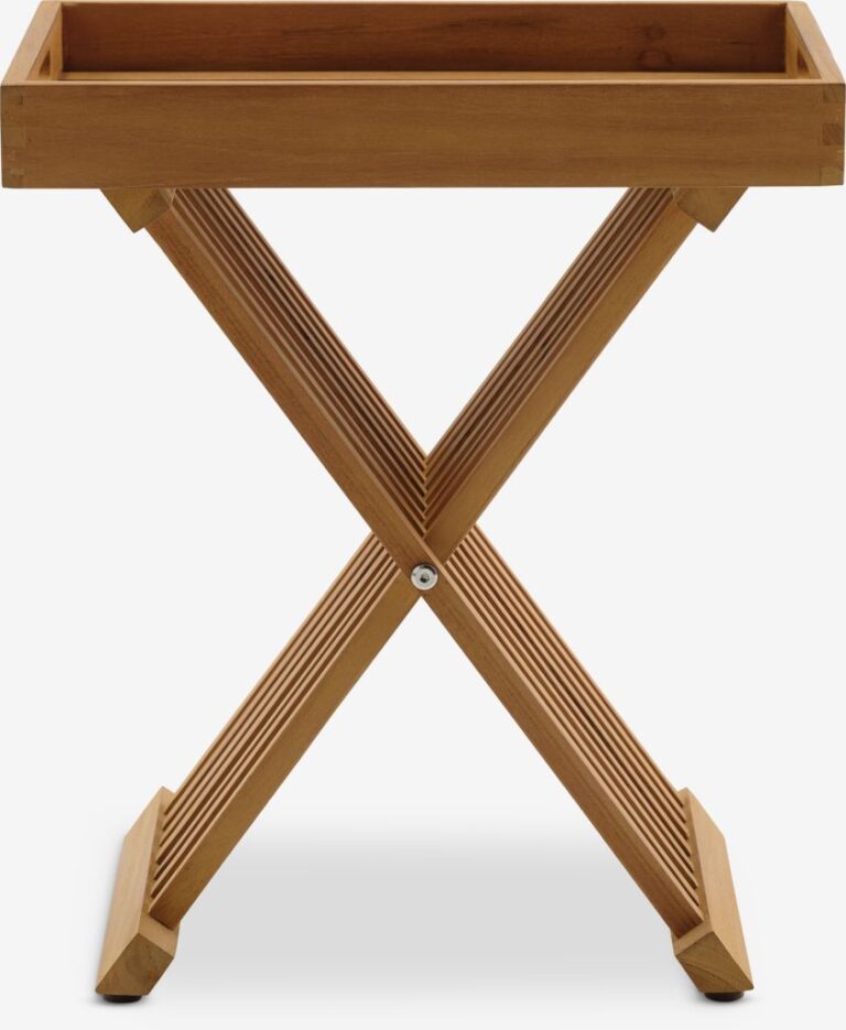 Tray table GASSUM W40xL32xH46 teak - JYSK