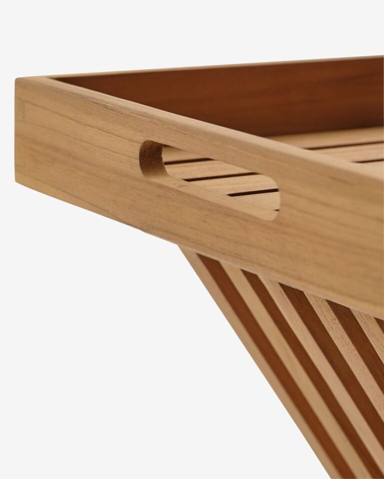 Tray table GASSUM W40xL32xH46 teak - JYSK