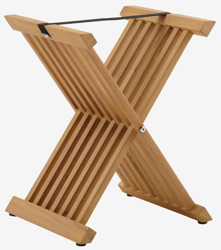 Tray table GASSUM W40xL32xH46 teak - JYSK