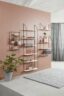 Wall shelf HEJLSMINDE black/natural - JYSK