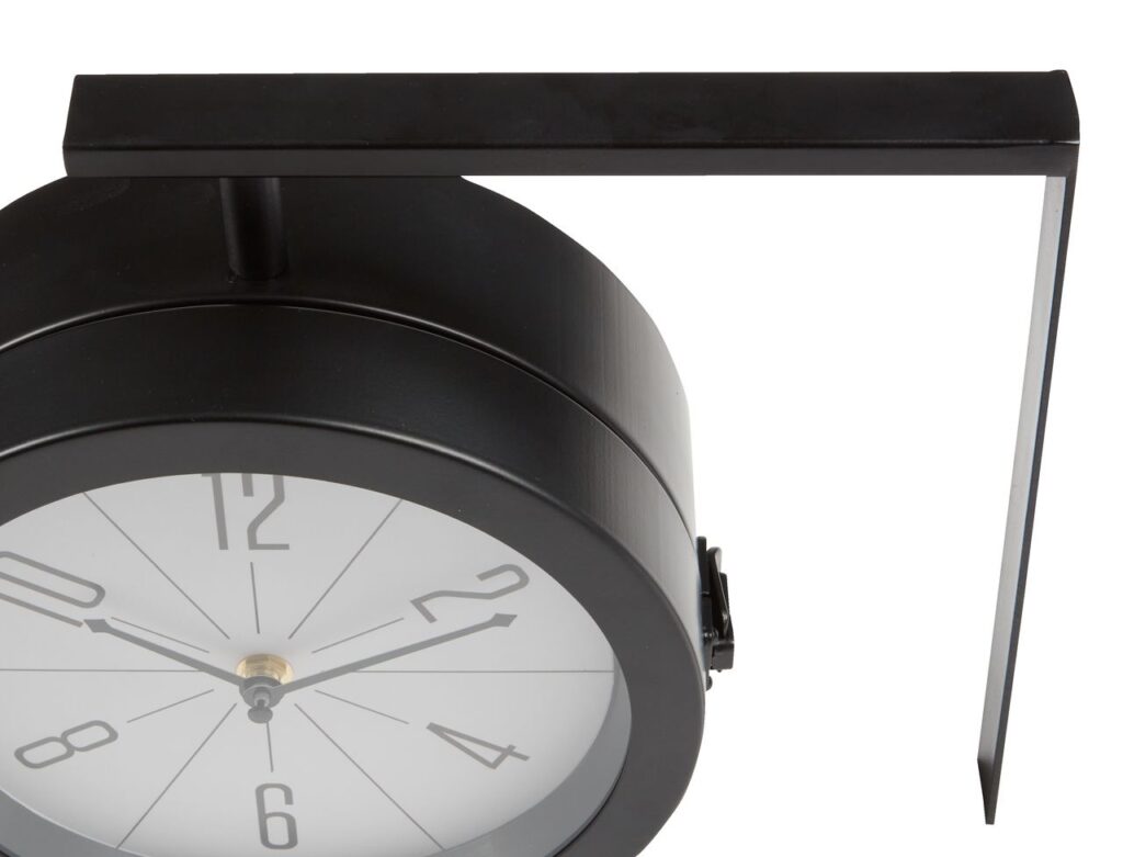 Clock JANNIK D.21cm white/black - JYSK