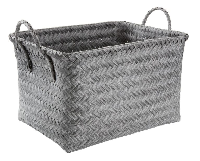 Basket MANUS W30xL39xH25cm grey - JYSK