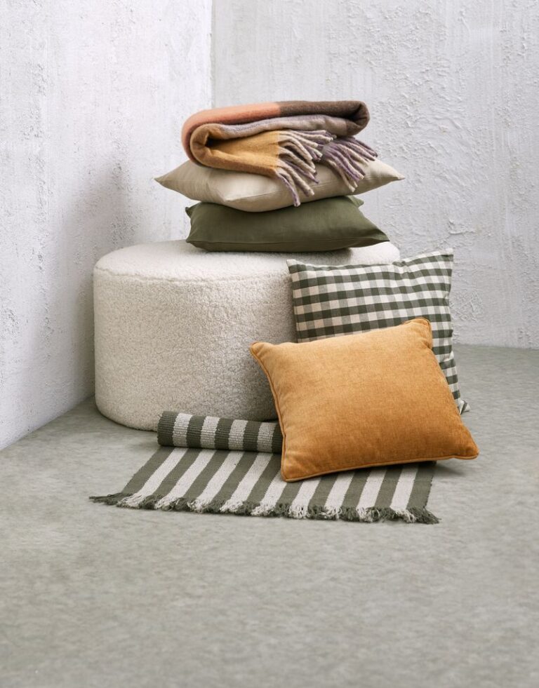 Rug GROBLAD 60x90 green/beige - JYSK