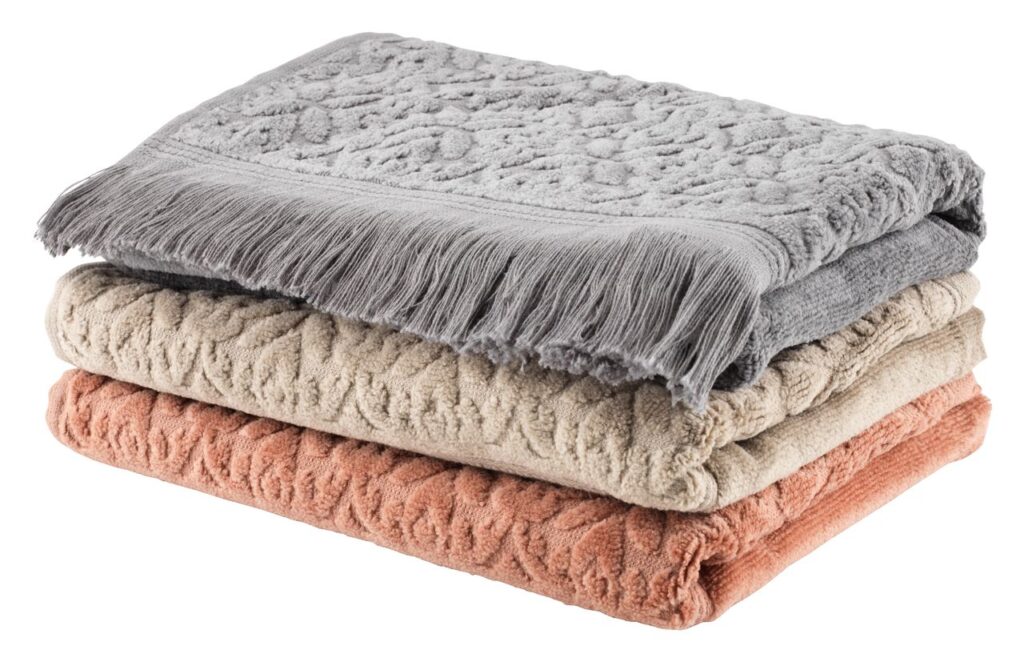 Hand towel UPPSALA raspberry - JYSK