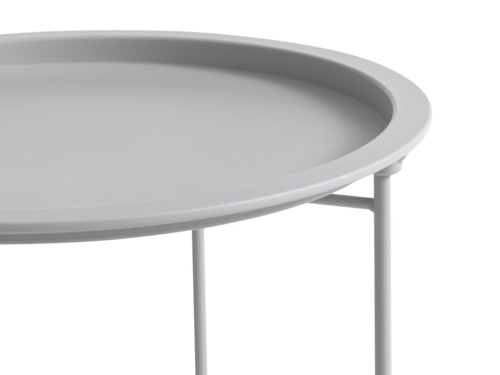 End table RANDERUP D.47 silver grey - JYSK