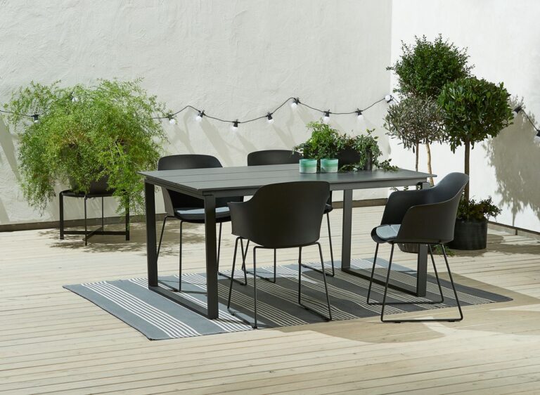 Table KOPERVIK W95xL160 grey - JYSK