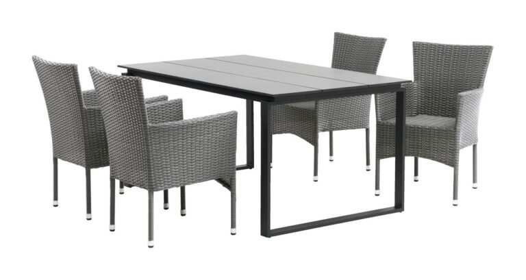 Table KOPERVIK W95xL160 grey - JYSK