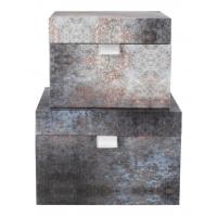 Storage box JANSEN diff. size 2pcs/set - JYSK