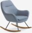 Rocking chair NEBEL light blue - JYSK