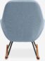 Rocking chair NEBEL light blue - JYSK
