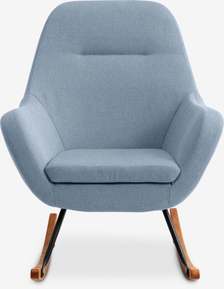 Rocking chair NEBEL light blue - JYSK