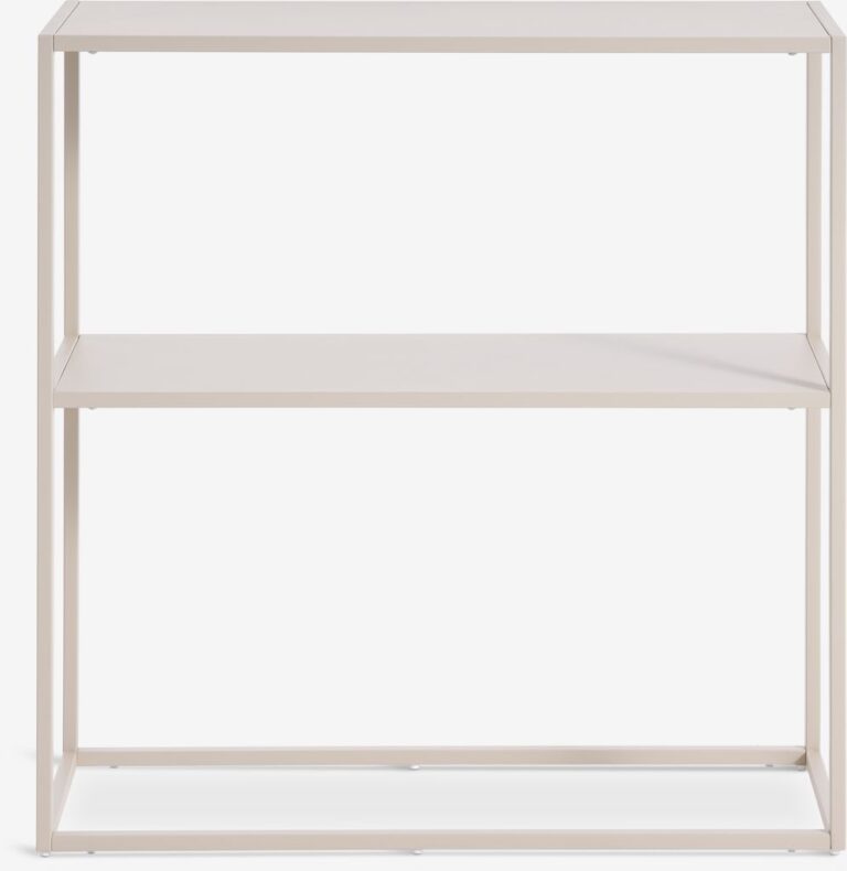 Console table VIRUM 26x80 w/shelf beige - JYSK