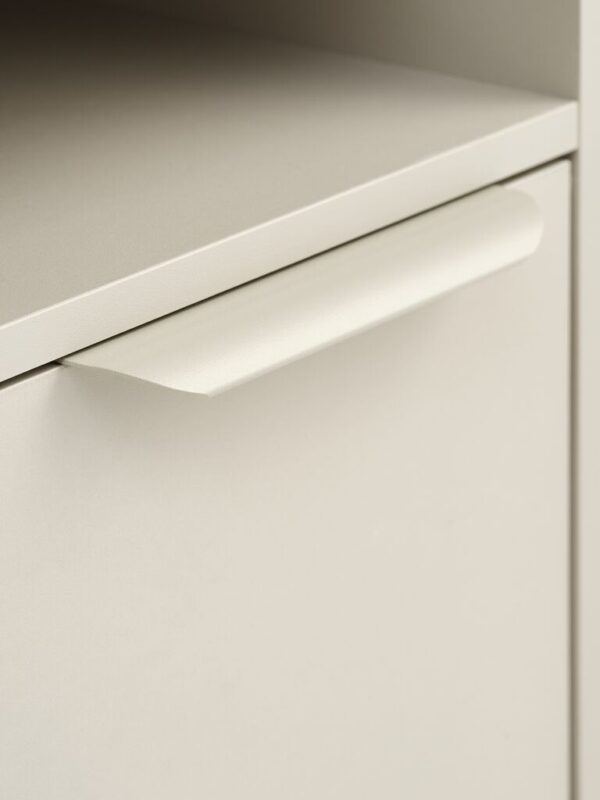 Bedside table SKAVE 1 door beige - JYSK