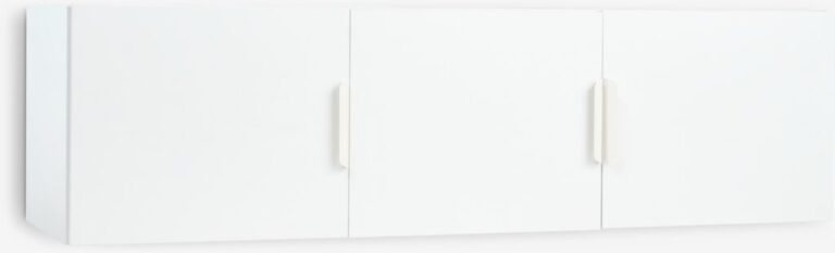 Top cabinet JENSLEV 144x40 3 doors white - JYSK