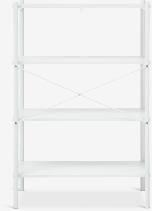 Shelving unit LINDVED 4 shelves white - JYSK