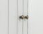 Wardrobe MARKSKEL 162x210 white/wild natural oak colour - JYSK
